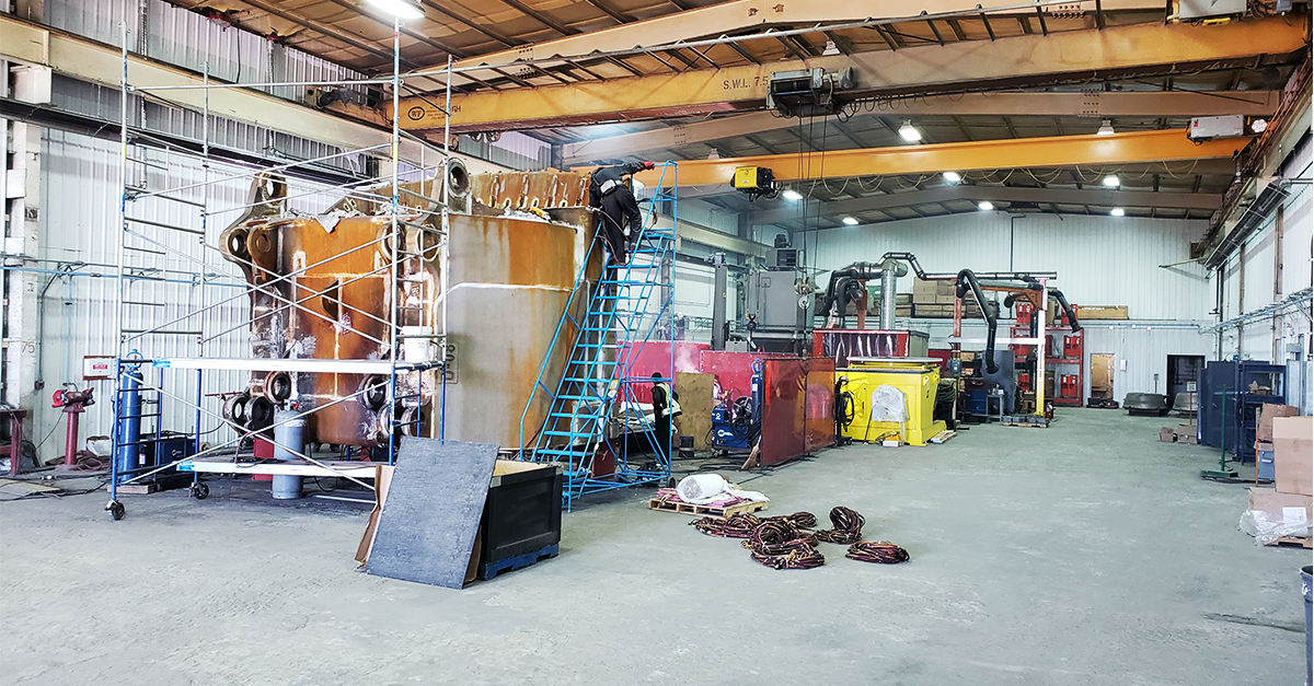 Ramp Up of Welding, Fabrication & Heavy Equipment Repair Facility ...